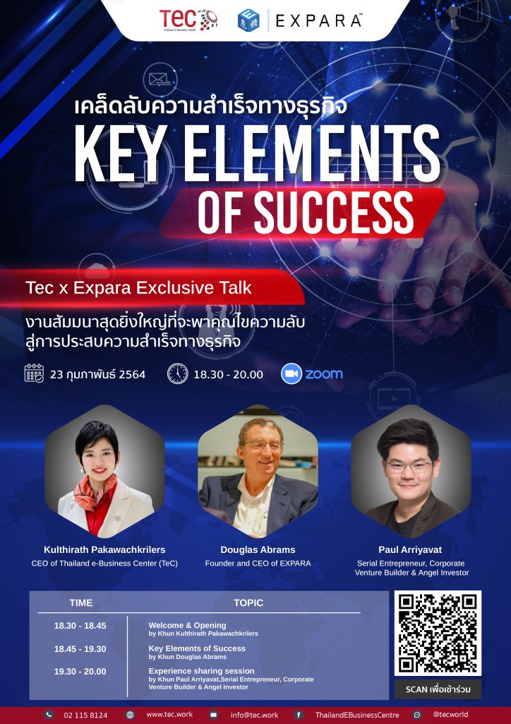 Key Elements of Success เคล็ดลับความสำเร็จทางธุรกิจ meHome